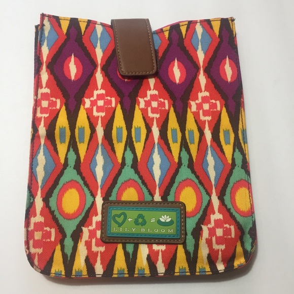 Lily Bloom | Bags | Lily Bloom Tablet Case Velcro Closure Cute | Poshmark